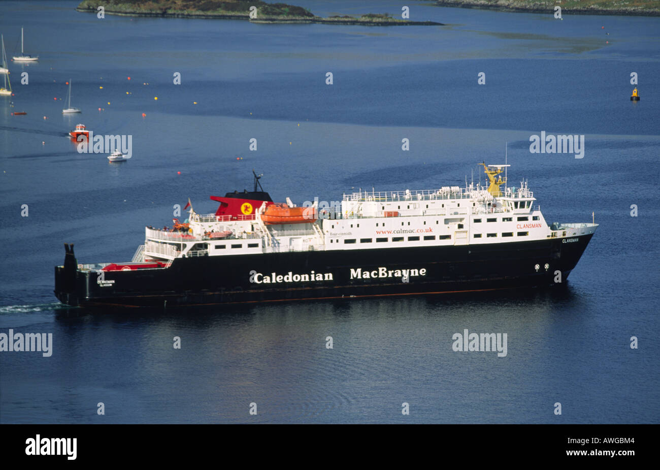 Caledonian Macbrayne ferry Oban Stock Photo - Alamy