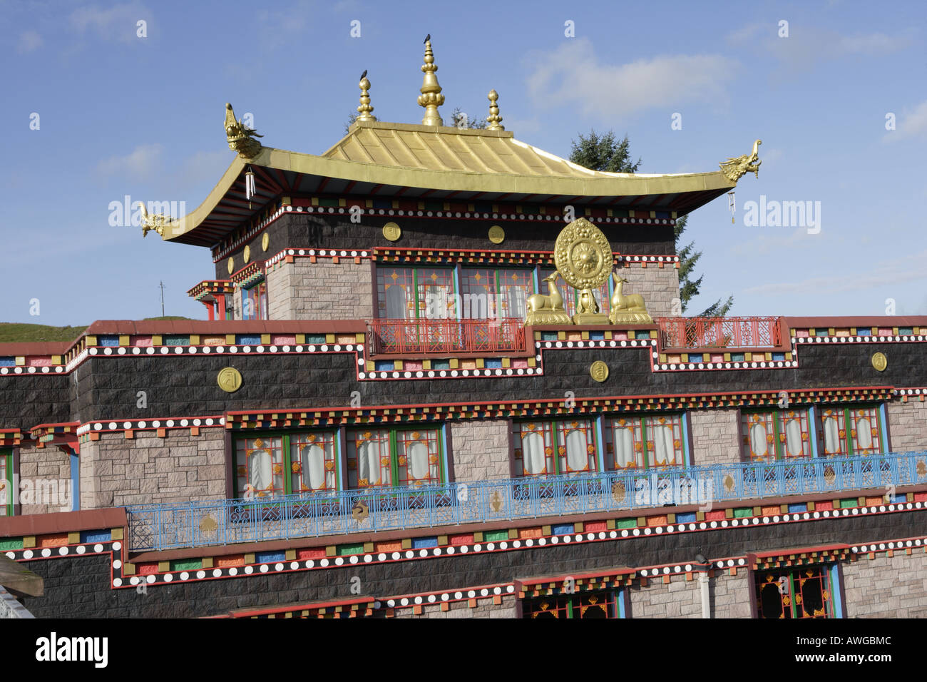 Buddhist temple scotland hi-res stock photography and images - Alamy