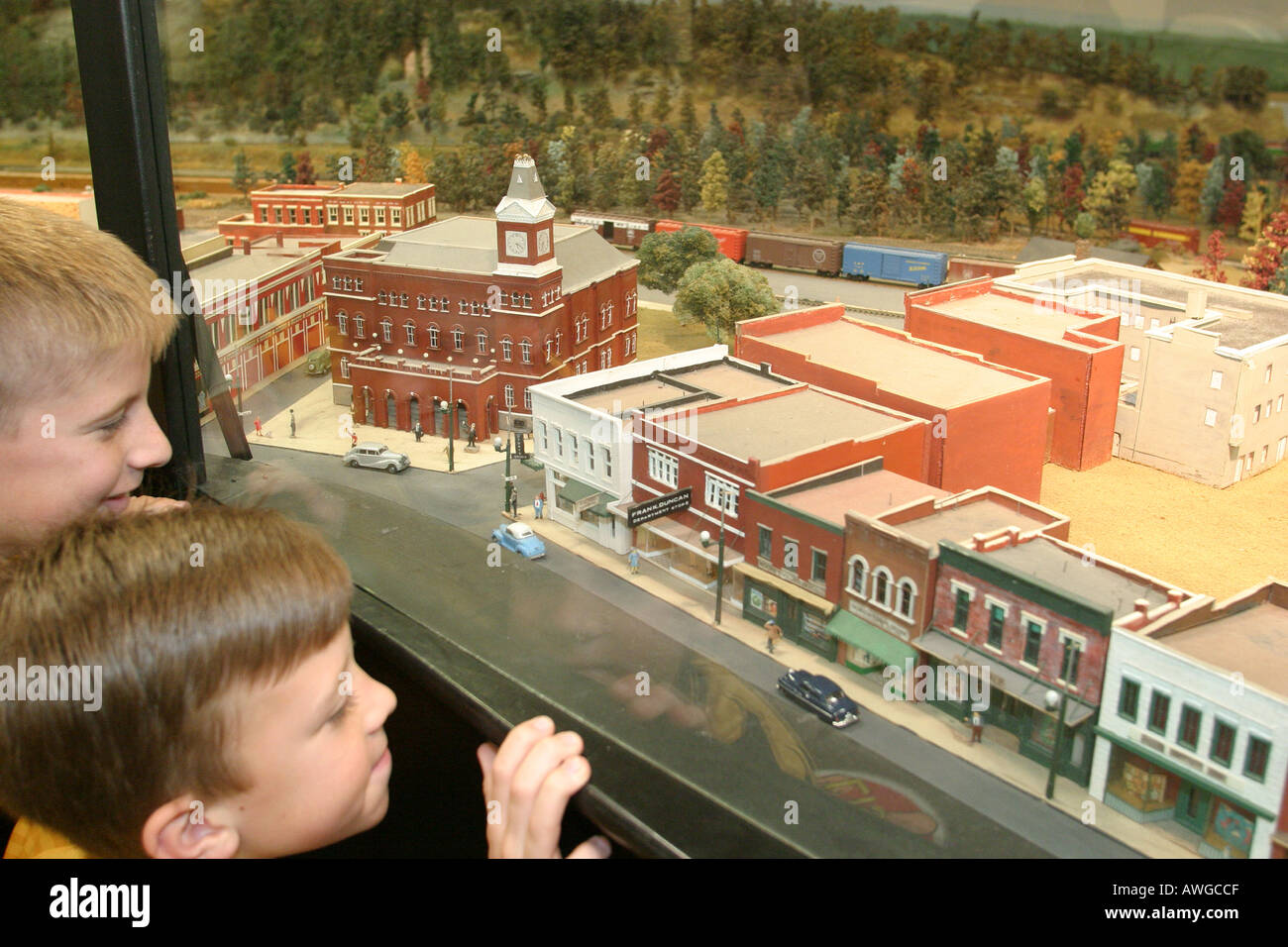 Alabama Etowah County,Gadsden,Center for Cultural Arts,miniature trains ...