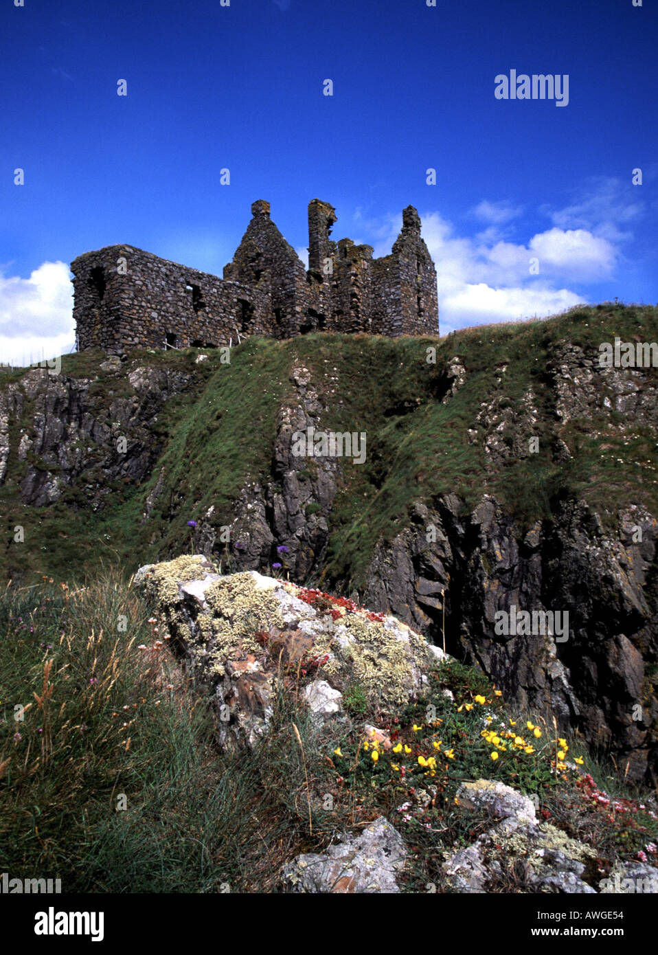 Dunskey Castle Scotland High Resolution Stock Photography and Images ...