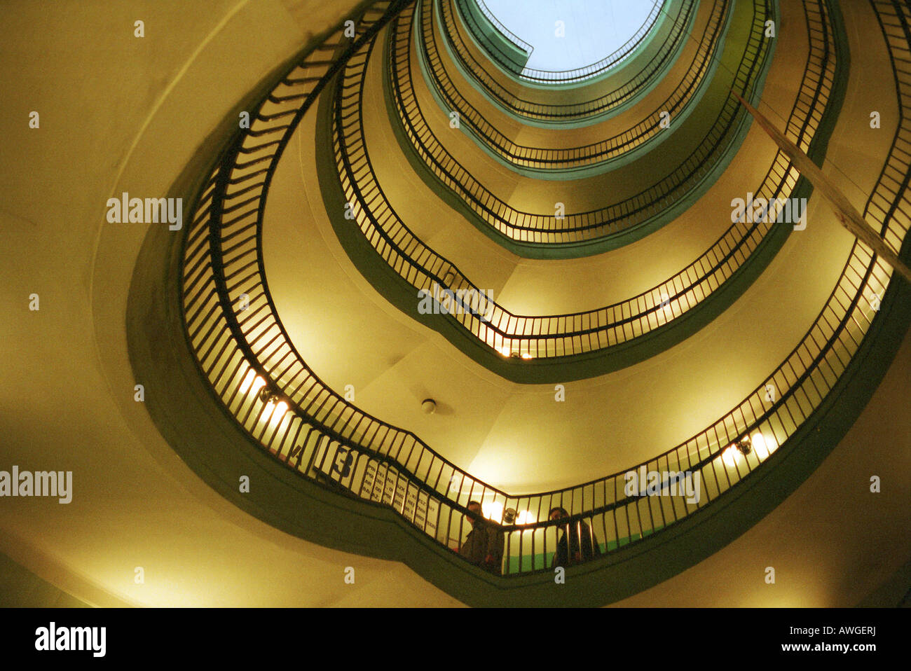 Indoor architecture architectural shop shopping stairway hi-res stock ...