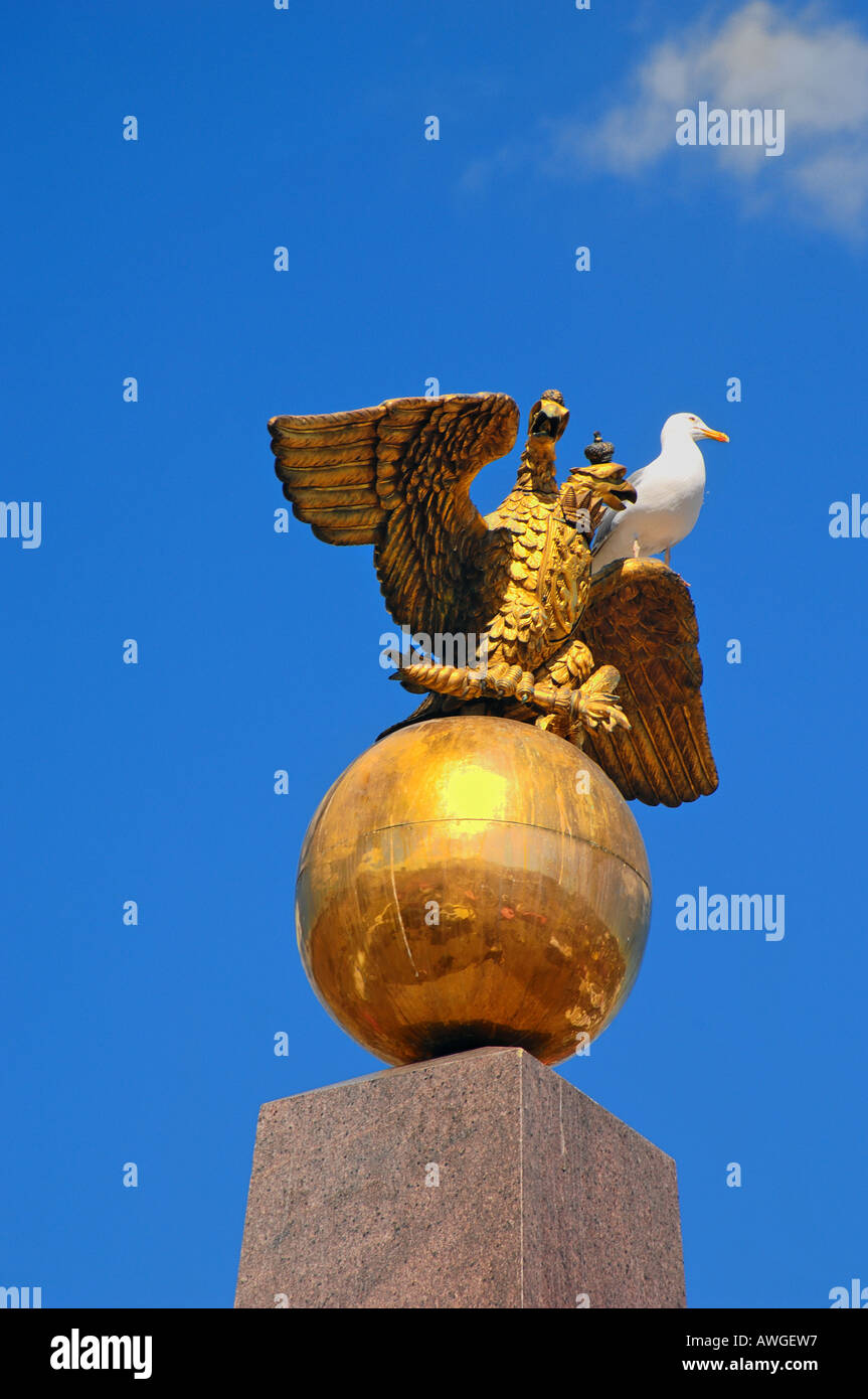 The Empress Stone,Keisarinnan kivi, in the centre of The Market Square ...