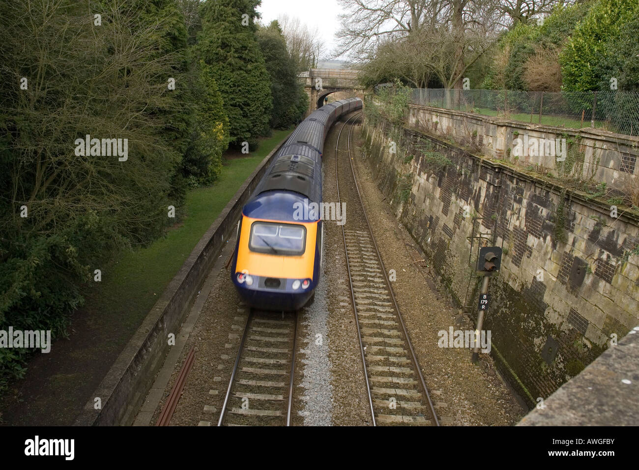British train, bath, UK Stock Photo - Alamy