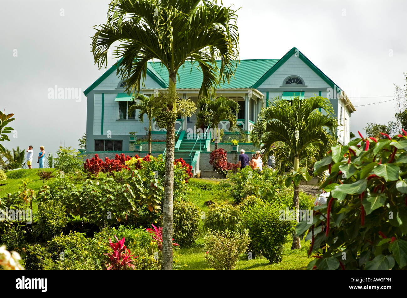 Grand Etang Visitor Centre, Grenada Stock Photo - Alamy