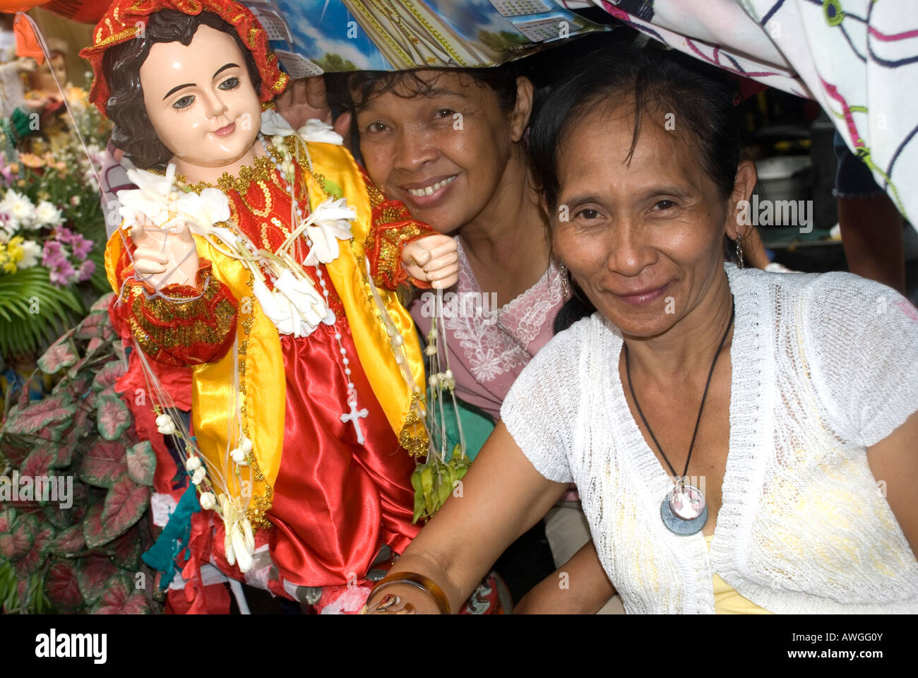 philippines manila santa nino festival tondo Stock Photo - Alamy
