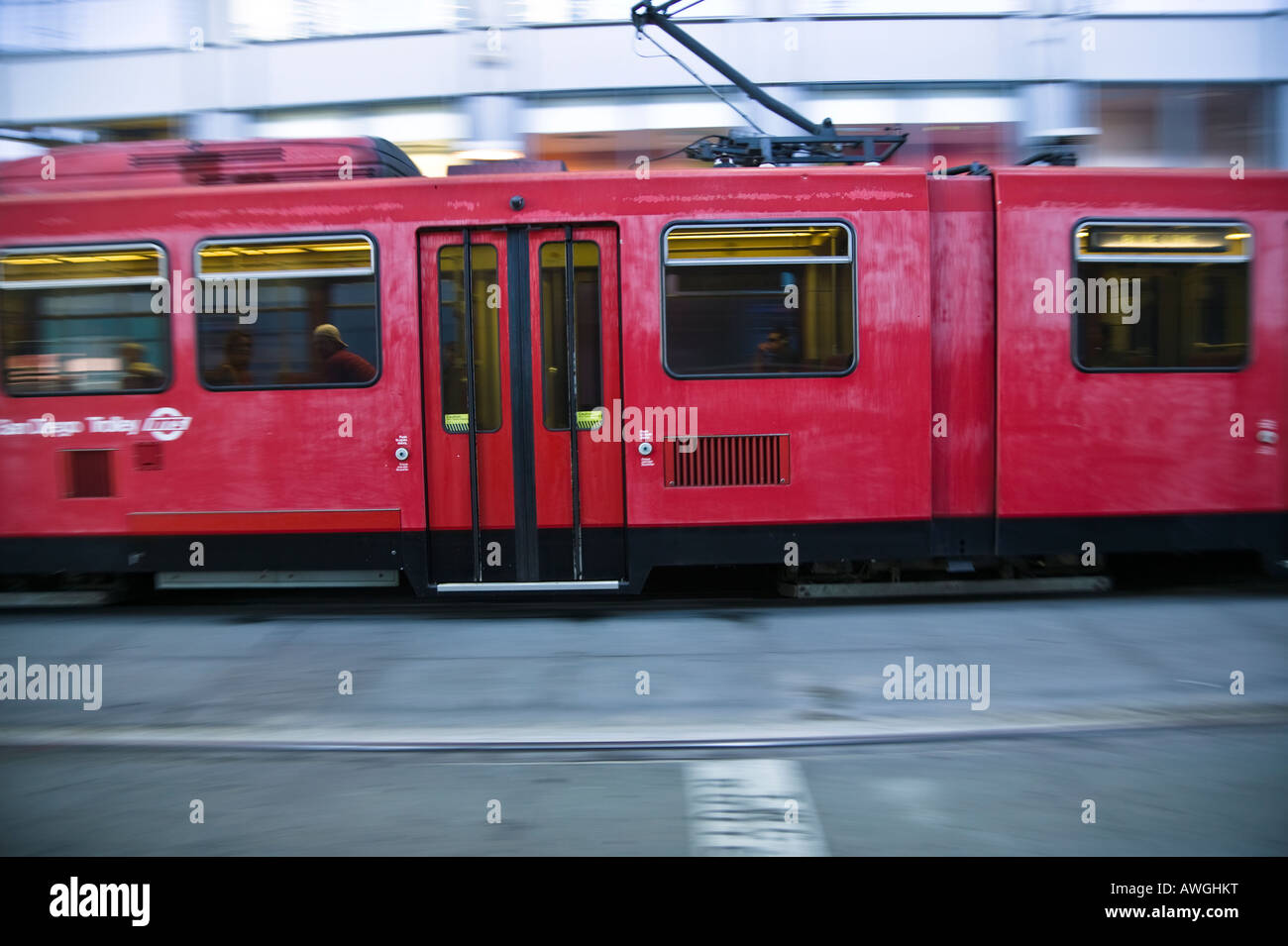 Old Town MTS Transit train station San Diego, California, USA Stock ...