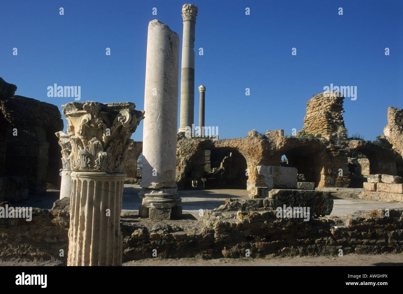 Baths Of Antonin High Resolution Stock Photography and Images - Alamy