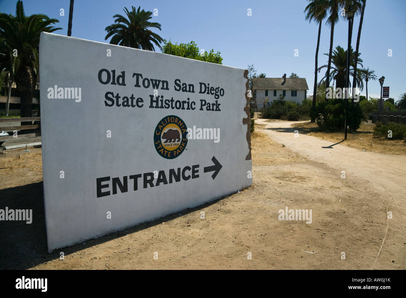 Old Town State Historic Park, San Diego, California, USA Stock Photo ...