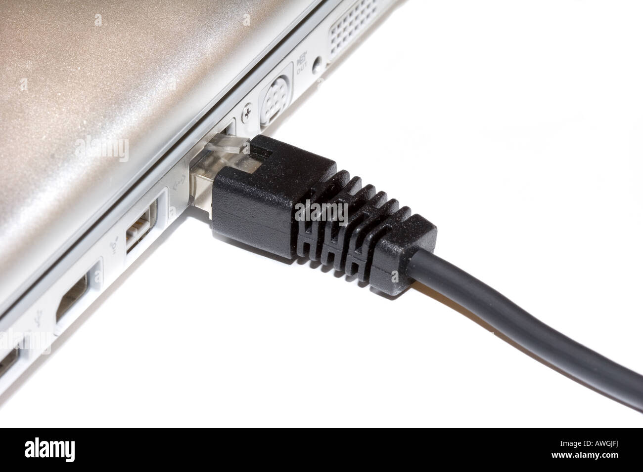 Ethernet plugged in hi-res stock photography and images - Alamy