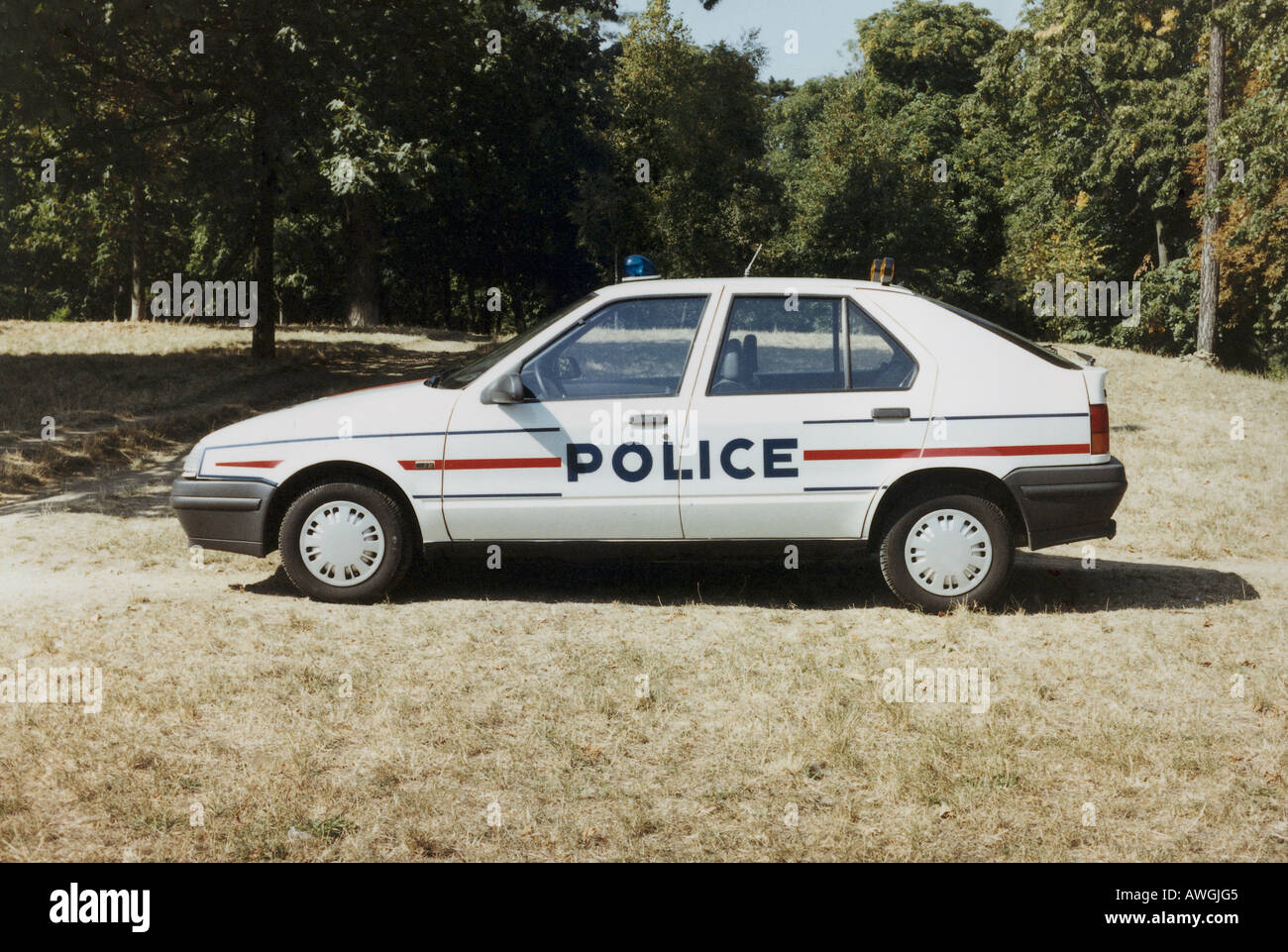 Paris, police car Stock Photo - Alamy
