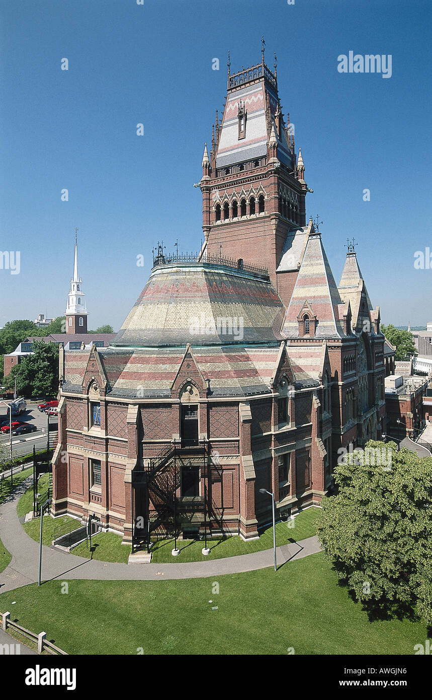 USA, Massachusetts, Boston, Harvard University, Cambridge, Memorial ...