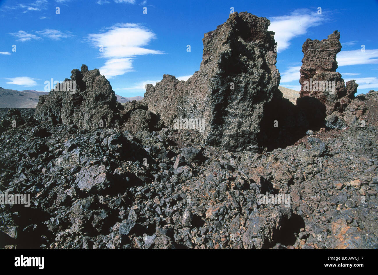USA, Idaho, Craters of the Moon National Monument and Preserve ...