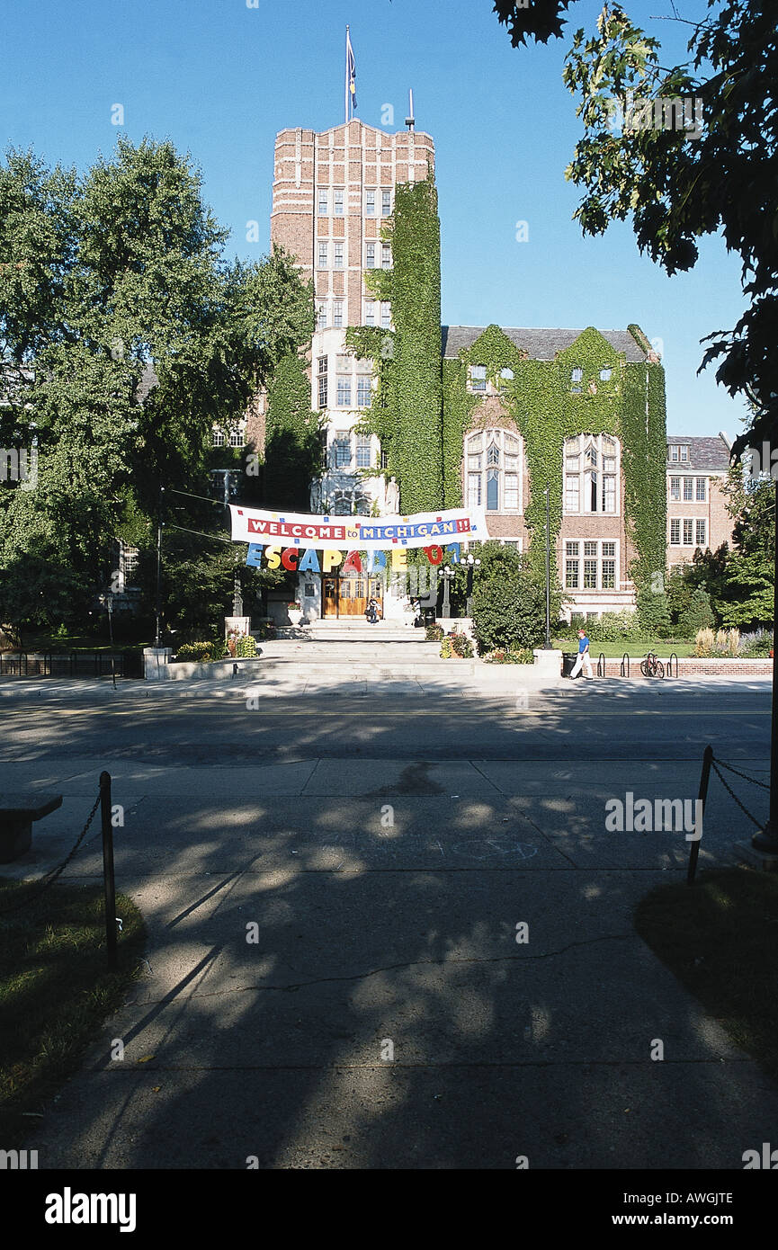 University of michigan campus ann arbor hi-res stock photography and ...