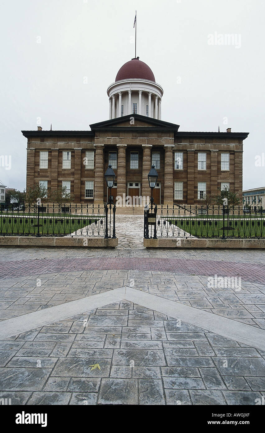 Old state capitol springfield illinois hi-res stock photography and ...