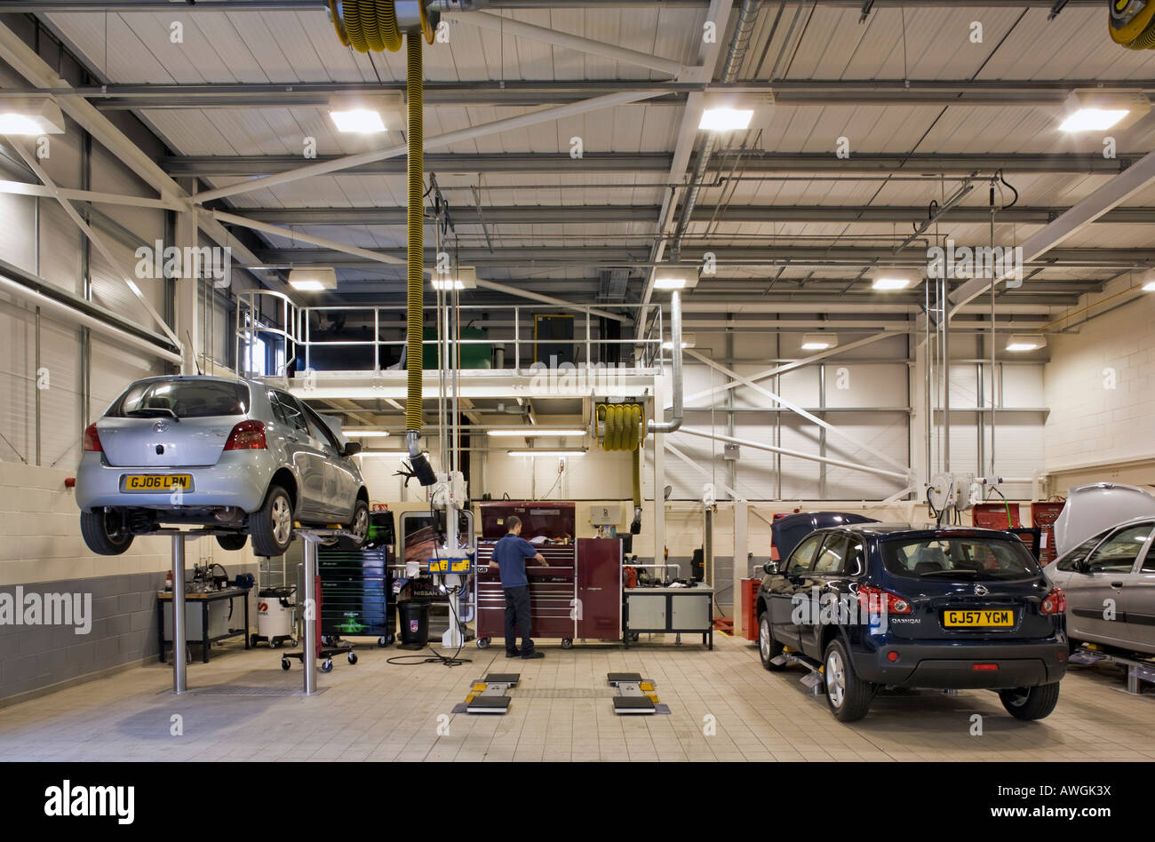 Garage Interior Workshop High Resolution Stock Photography and Images ...