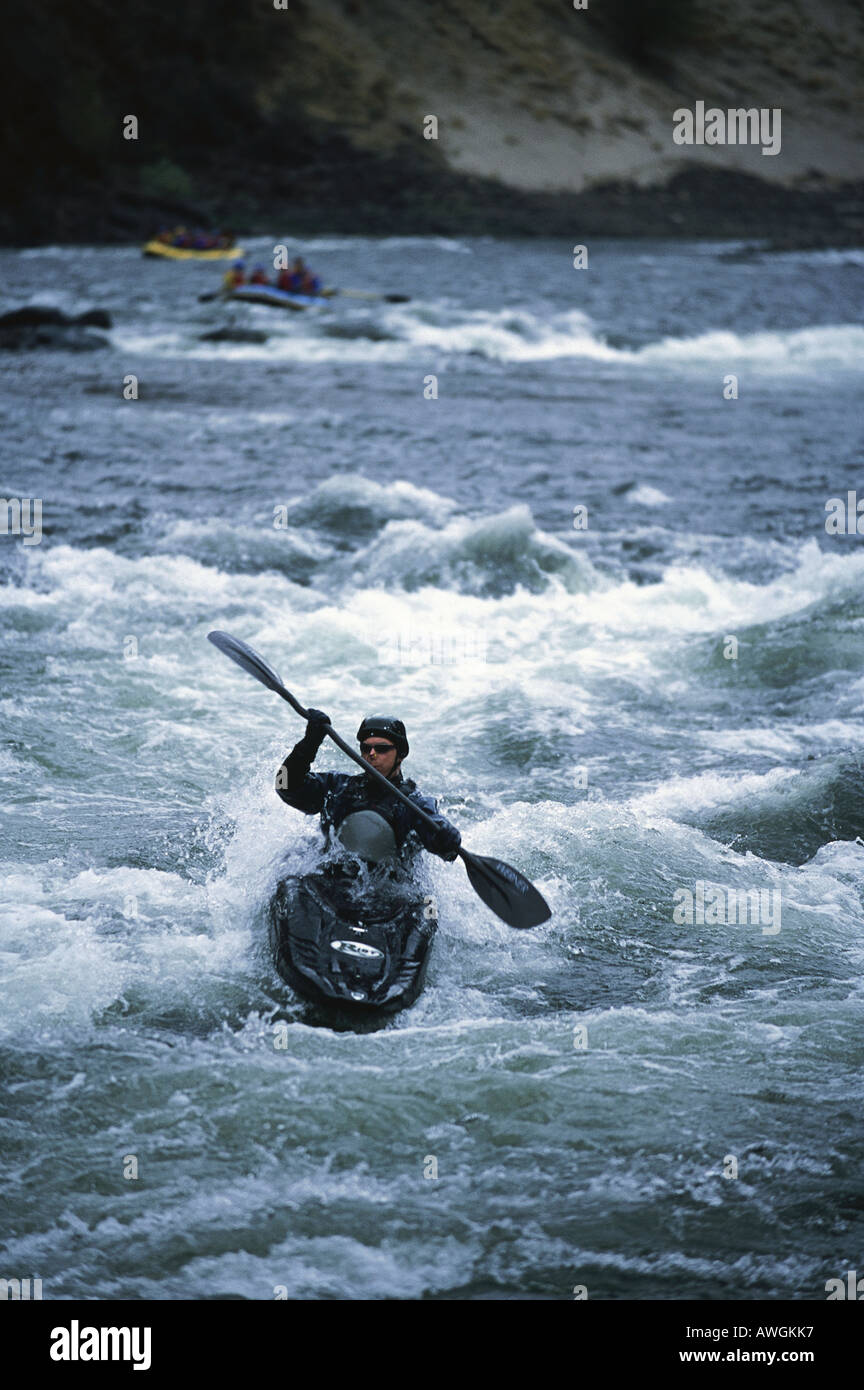 Kayaking id hi-res stock photography and images - Alamy