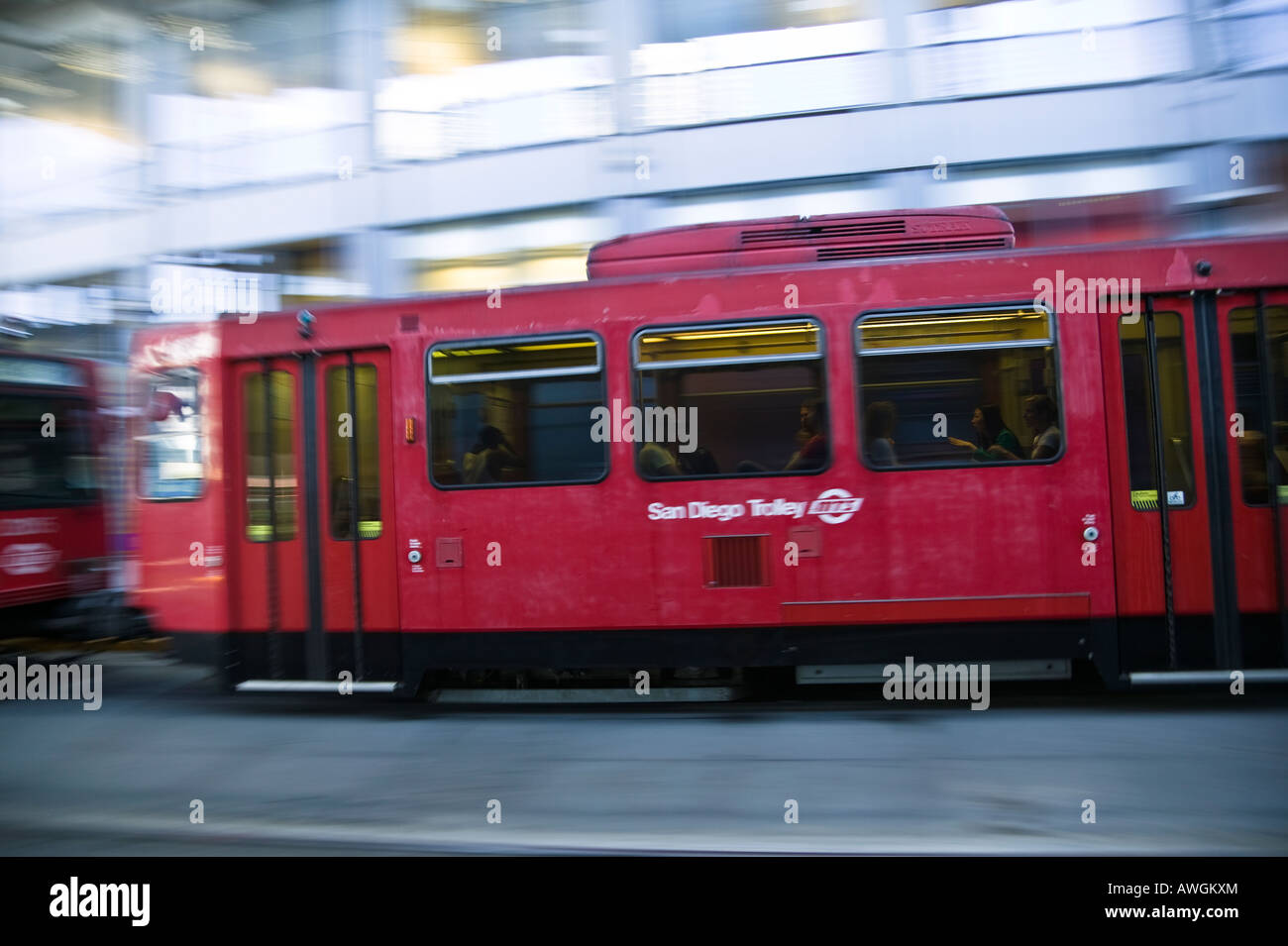 Old Town MTS Transit train station San Diego, California, USA Stock ...