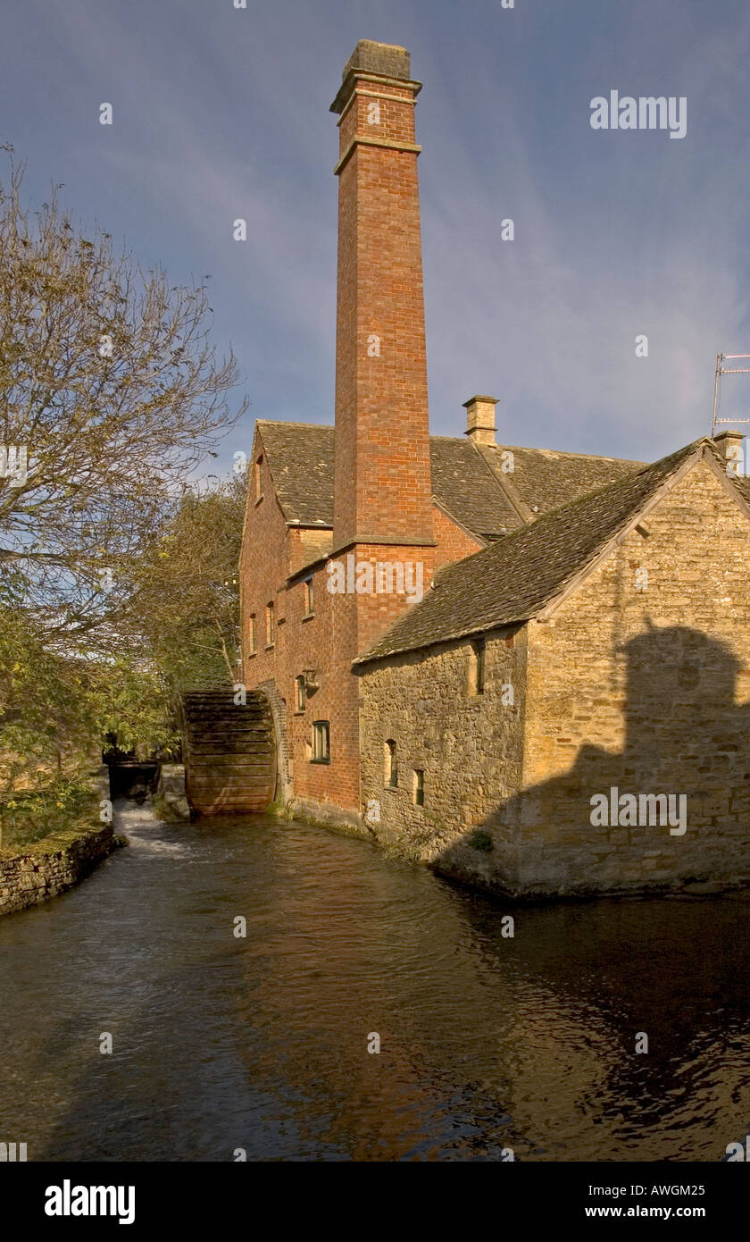 The Mill Lower Slaughter Gloucestershire England Stock Photo - Alamy