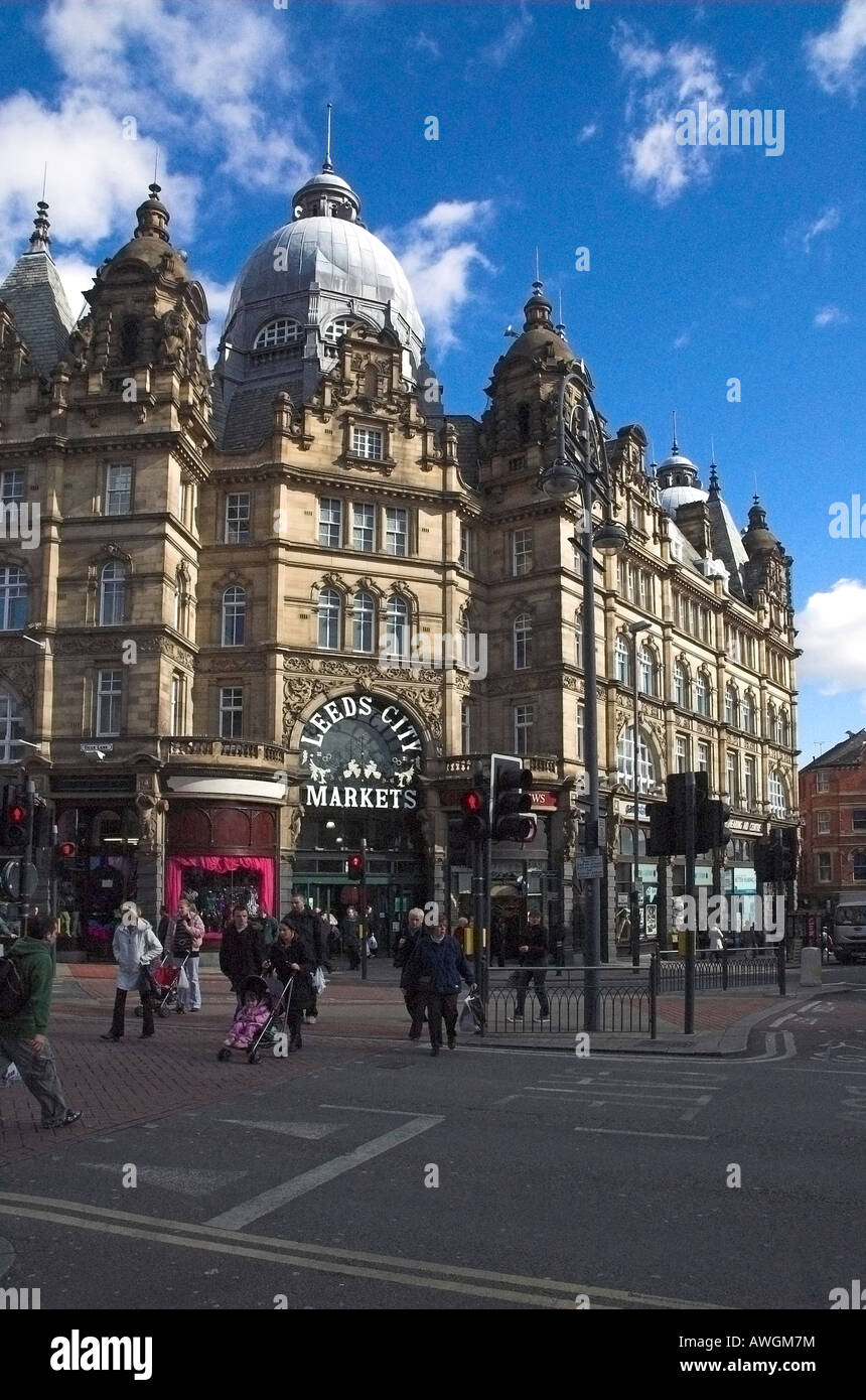 City Market, Kirkgate Leeds,2005 Stock Photo - Alamy