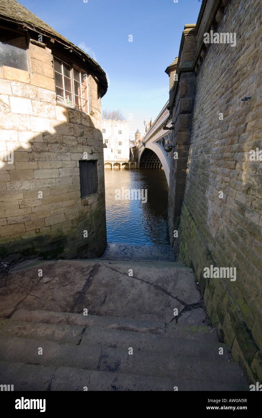 Bridge in York city center Stock Photo - Alamy