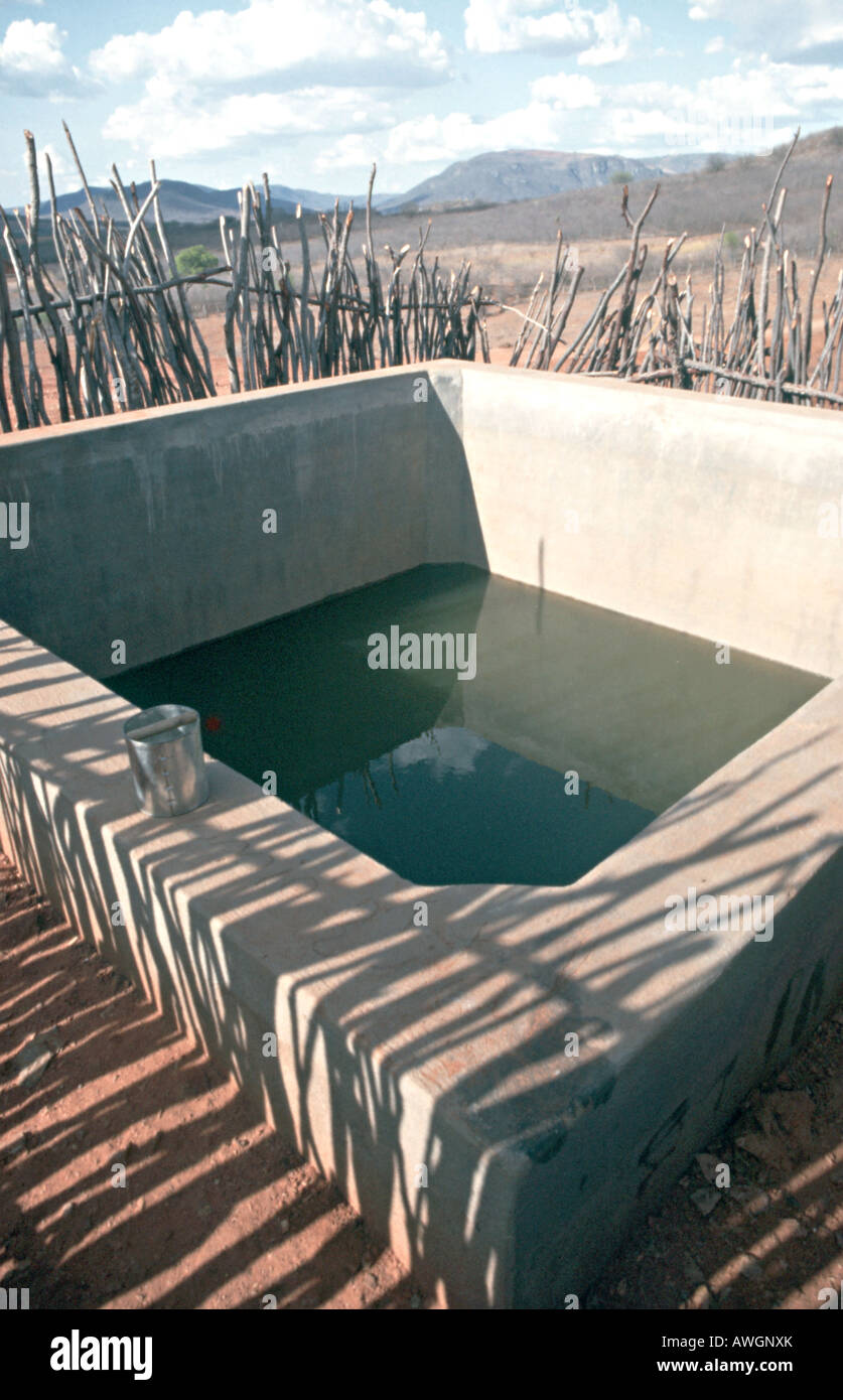 BRAZIL WELL IN THE DRY SERTAO REGION OF THE NORTH EAST Photo Julio ...