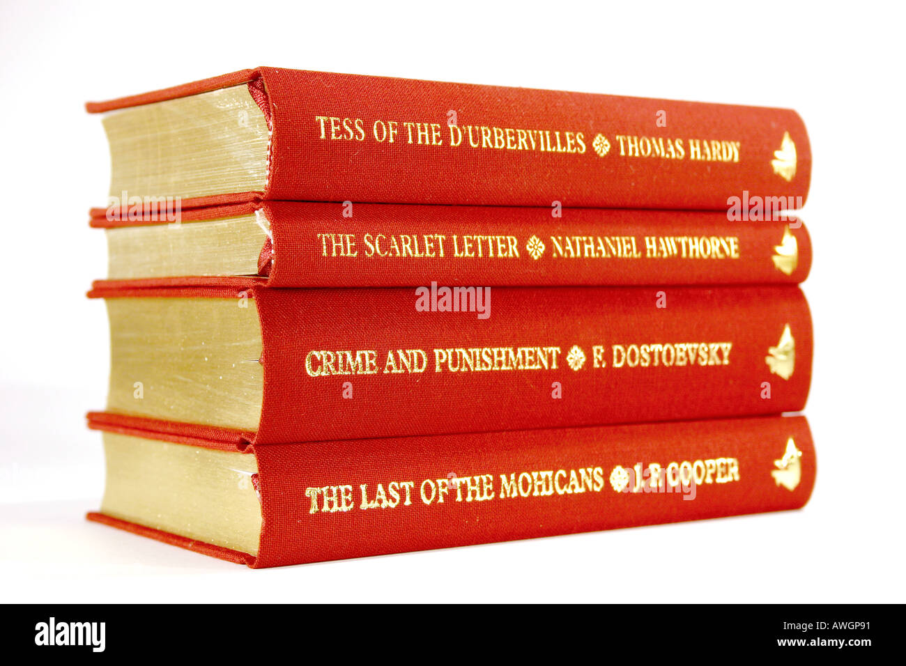 Four old books Stock Photo - Alamy