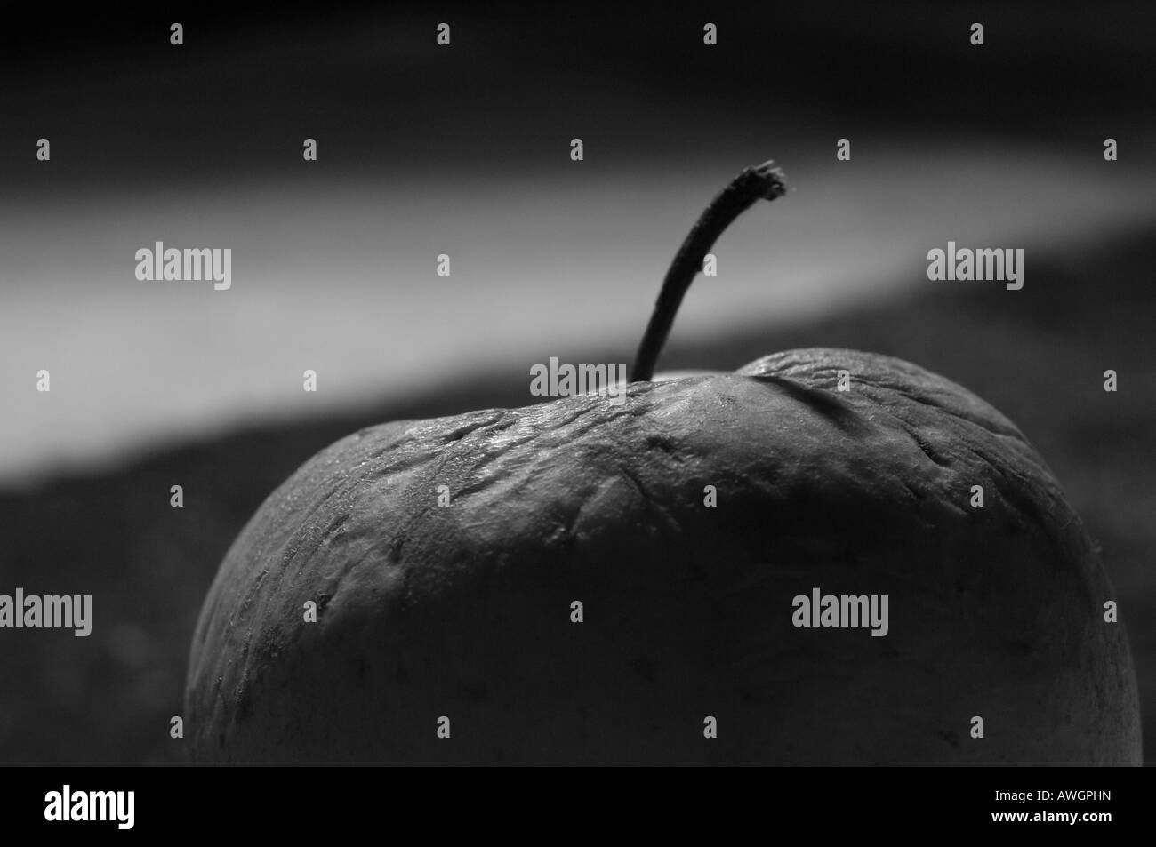 Apple with shadow Black and White Stock Photos & Images - Alamy
