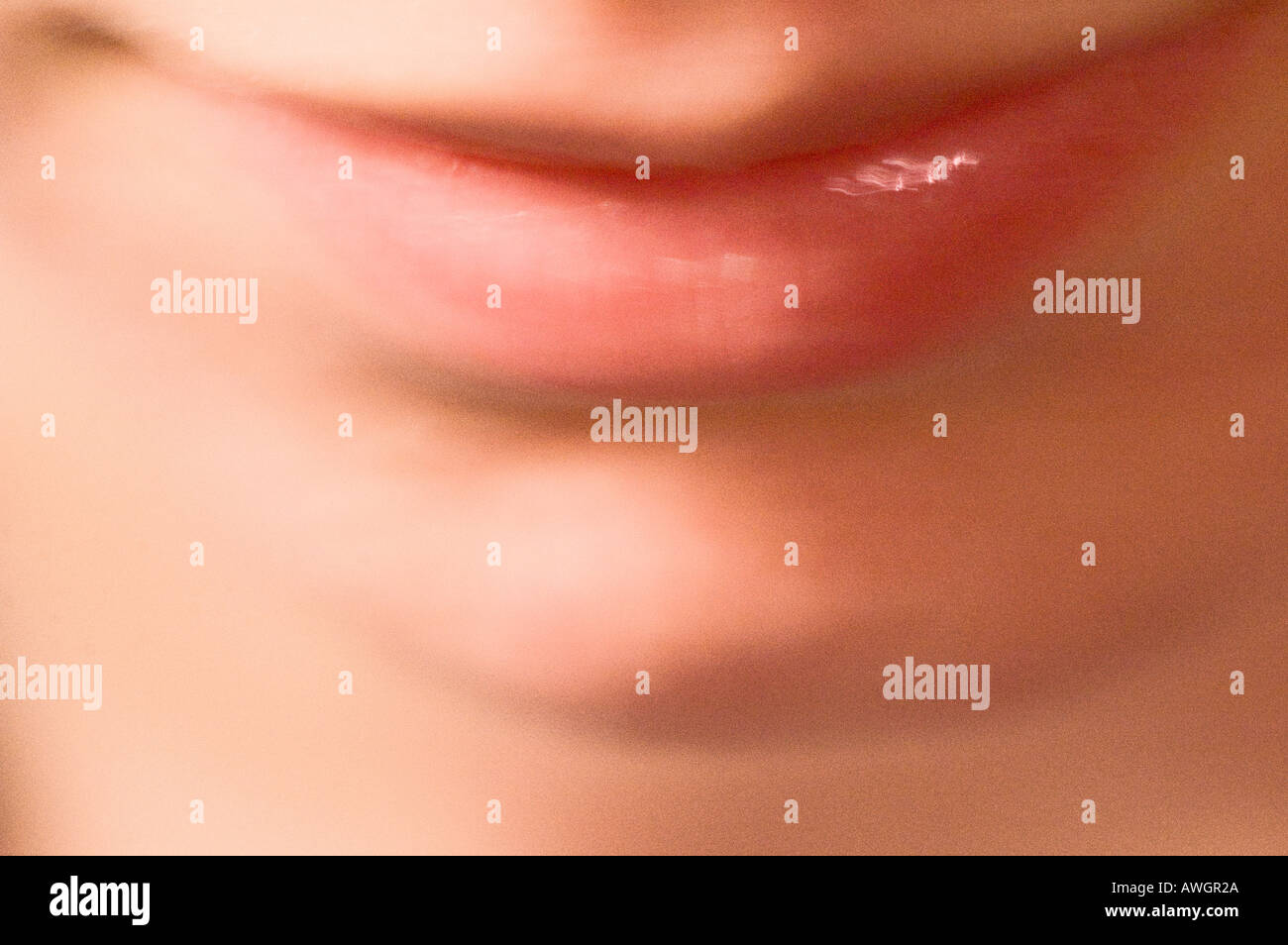 high key half smile Stock Photo - Alamy