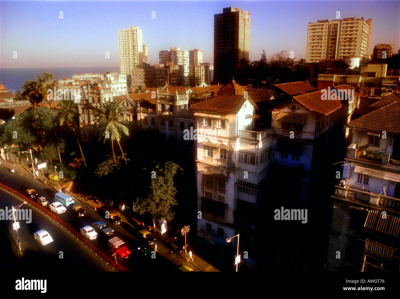 Mumbai Street Aerial Stock Photos & Mumbai Street Aerial Stock Images ...