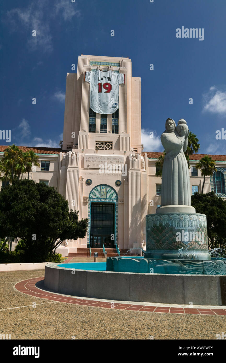 San Diego, Administration Building California, USA Stock Photo - Alamy