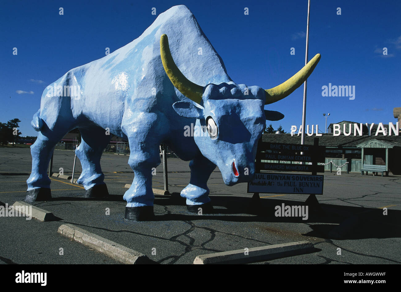 Babe the blue ox hi-res stock photography and images - Alamy