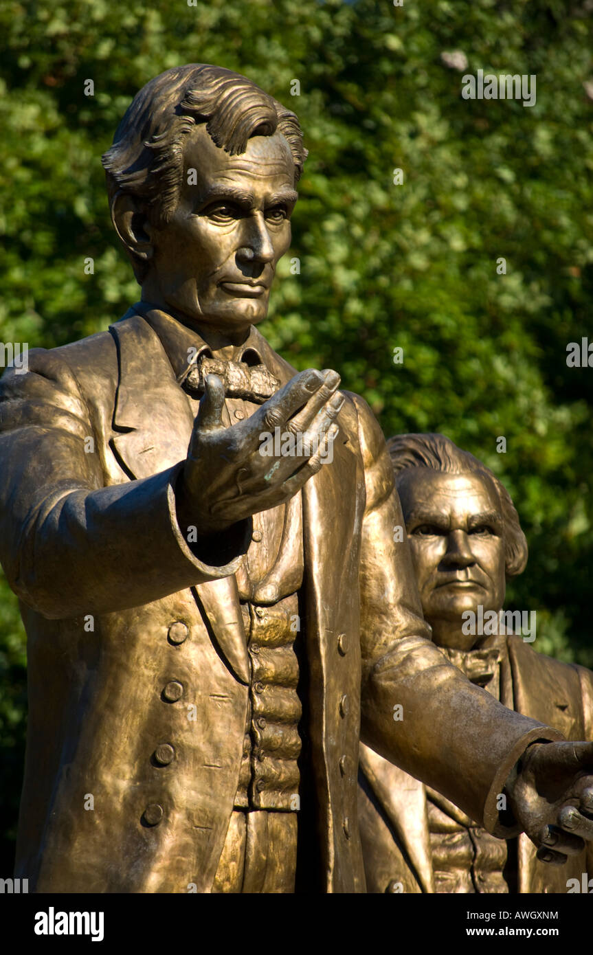 Lincoln douglas debate hi-res stock photography and images - Alamy