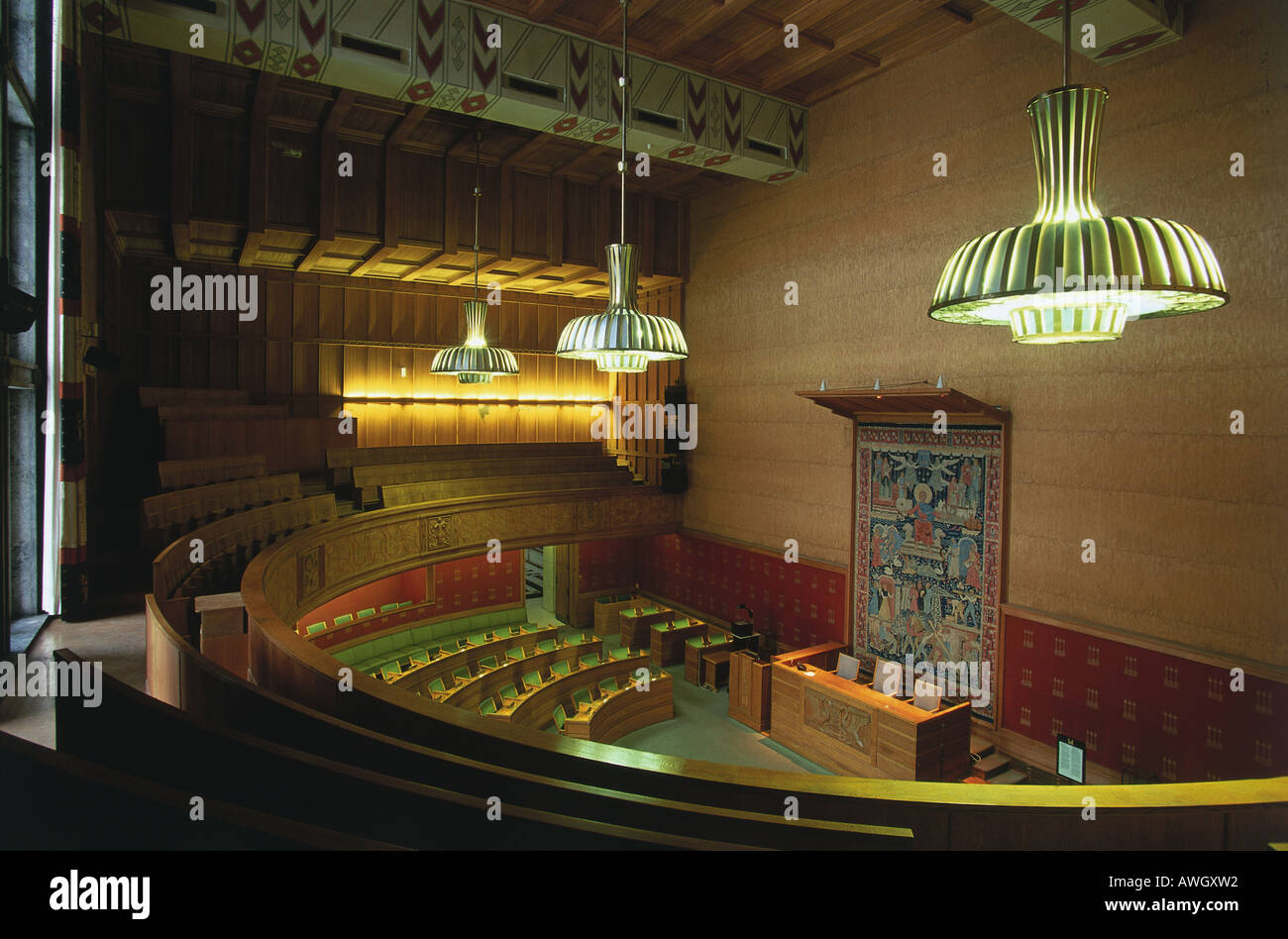 Semi circular auditorium hi-res stock photography and images - Alamy