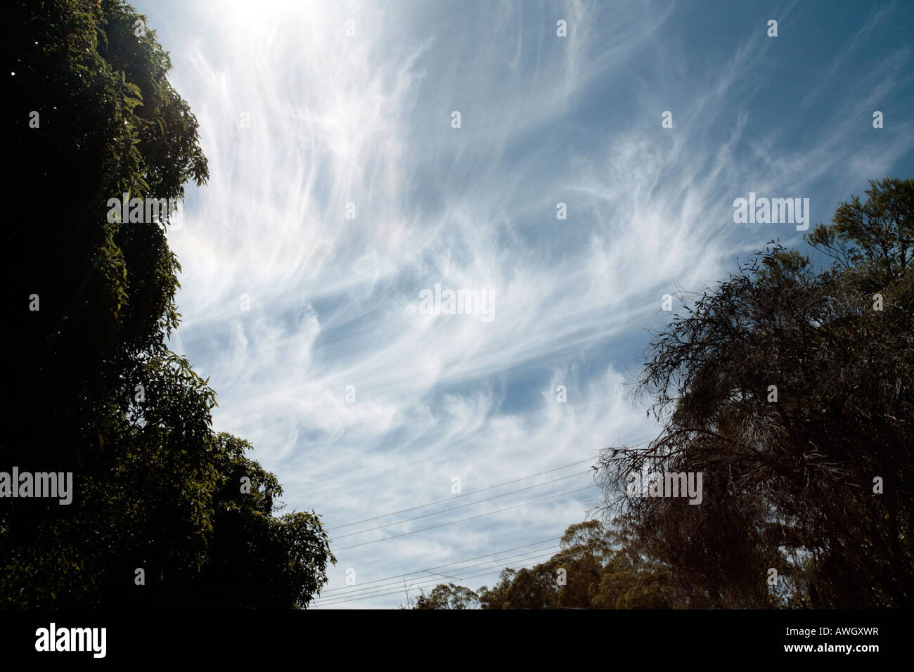 Cirrus uncinus clouds hi-res stock photography and images - Alamy