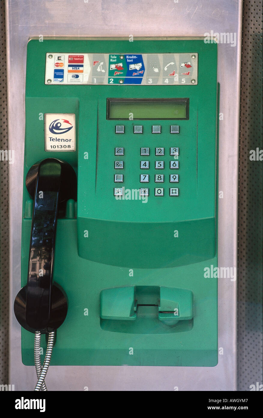 Norway, 40-krone Telekort telephone card Stock Photo - Alamy