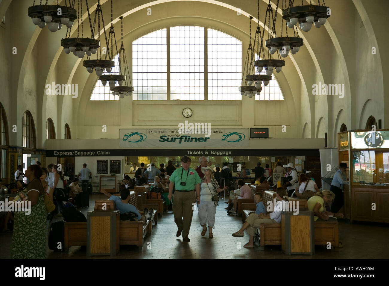Santa Fe train station San Diego, California, USA Stock Photo - Alamy