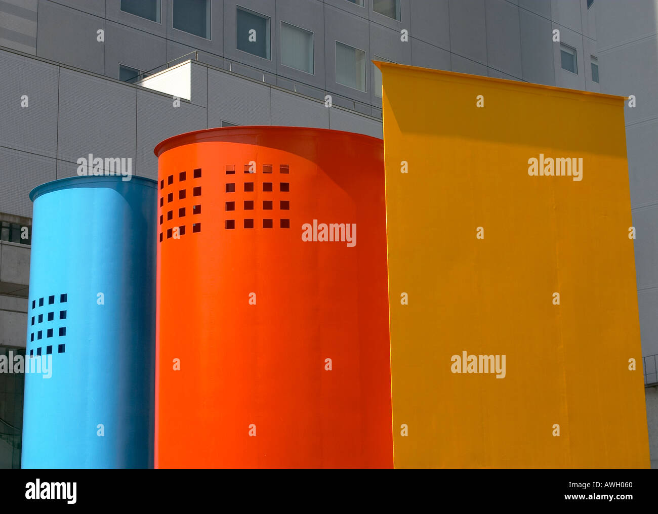 Futuristic architectural detail in Osaka Japan Stock Photo - Alamy