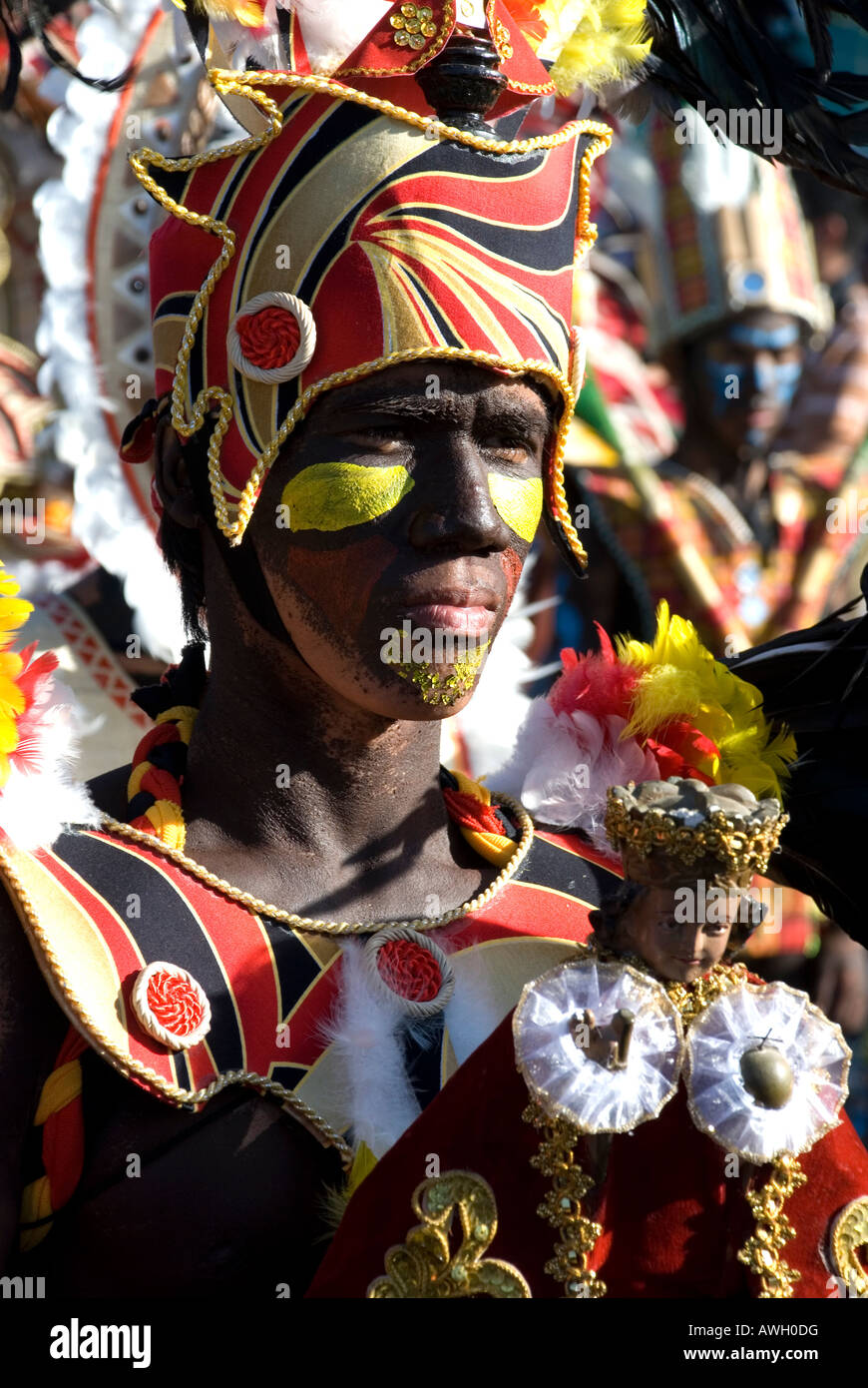 philippines panay iloilo dinagyang festival Stock Photo - Alamy