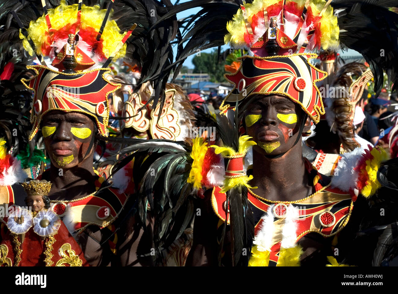 philippines panay iloilo dinagyang festival Stock Photo - Alamy