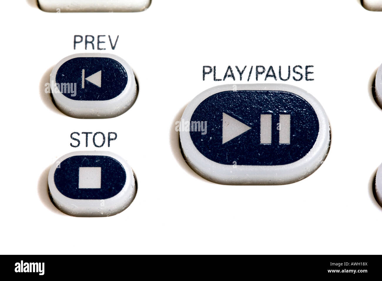Pause button remote control hi-res stock photography and images - Alamy