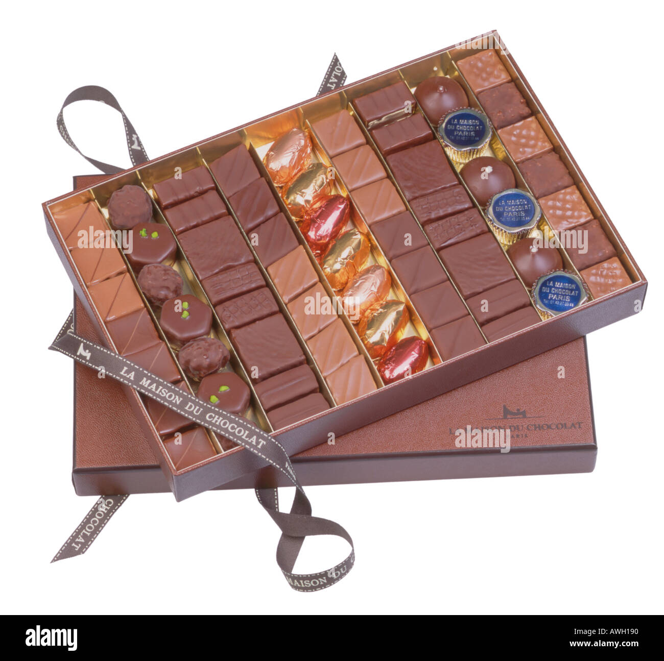 Maison du Chocolat Paris selection box Stock Photo - Alamy