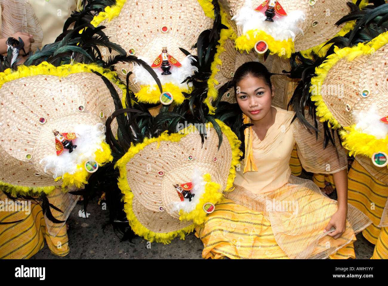 philippines panay iloilo dinagyang festival Stock Photo - Alamy