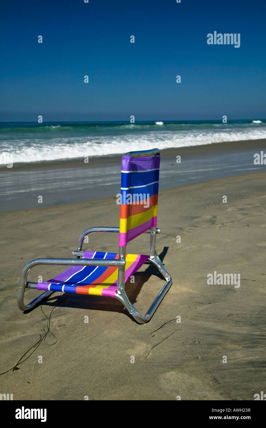 Beach chair Pacific Beach Tourmaline Surfing Beach Park, San Diego ...