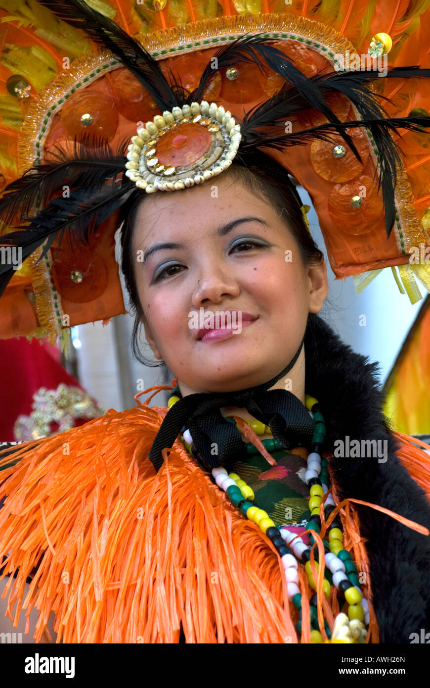 philippines panay iloilo dinagyang festival Stock Photo - Alamy
