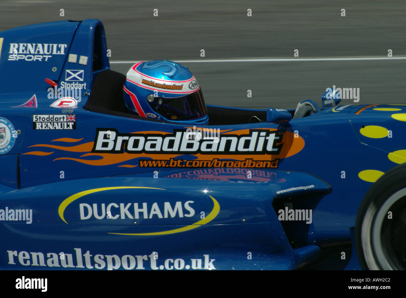 Single Seater Racing Stock Photo - Alamy