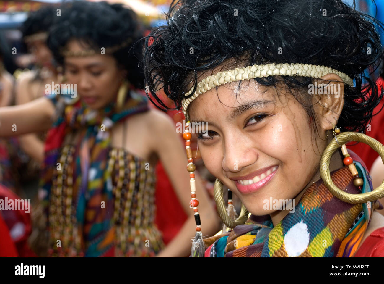 philippines panay iloilo dinagyang festival Stock Photo - Alamy