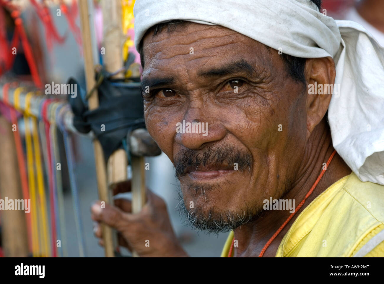 philippines panay iloilo local man Stock Photo - Alamy