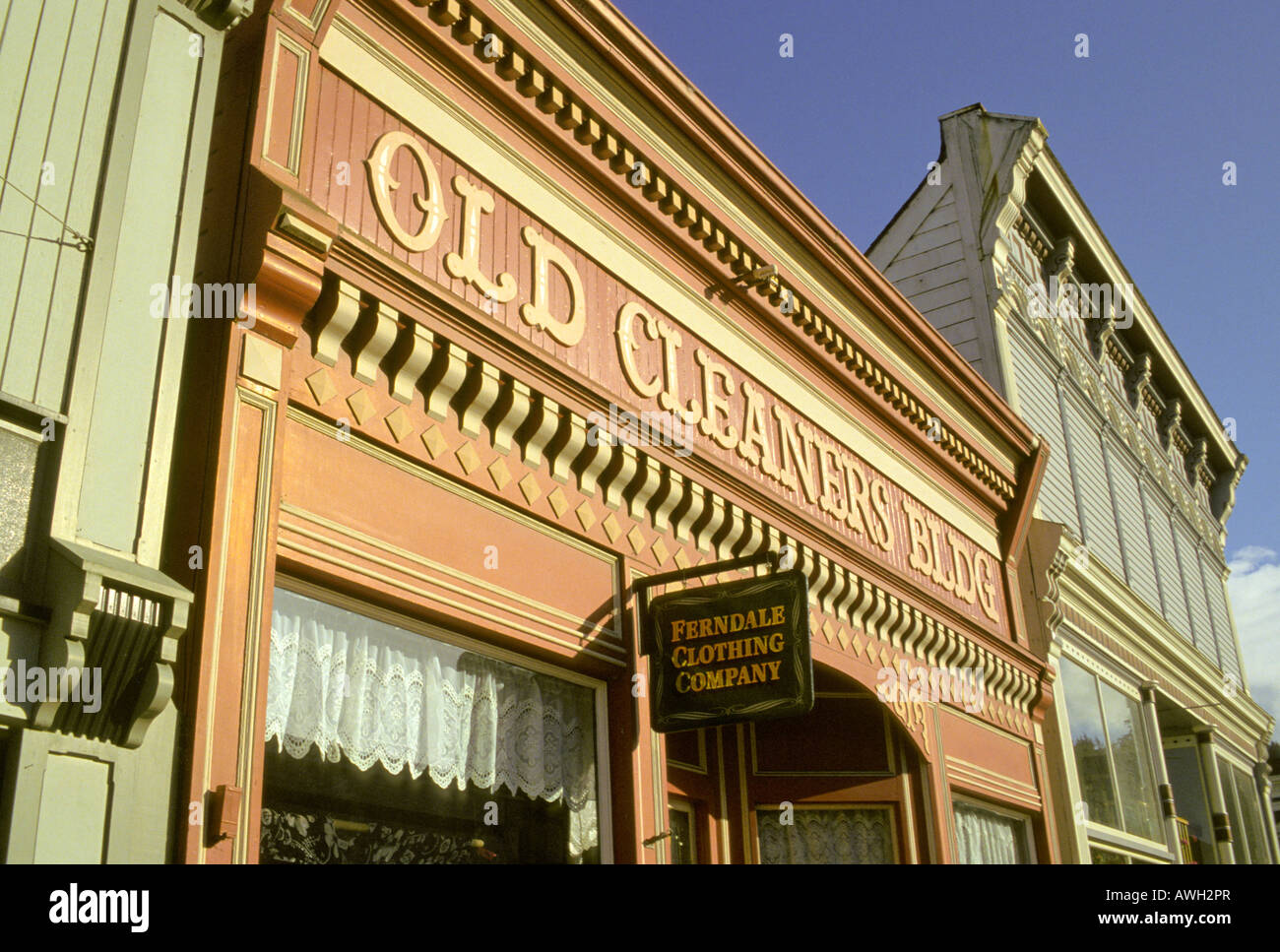 Victorian village of Ferndale Northern California Stock Photo - Alamy