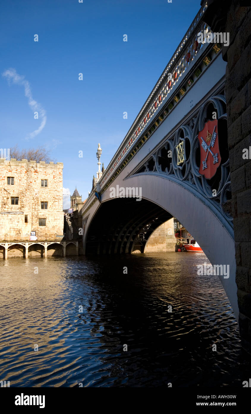 Bridge in York city center Stock Photo - Alamy