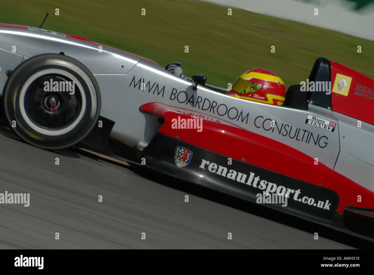 Formula Renault racing car at Brands Hatch Stock Photo - Alamy